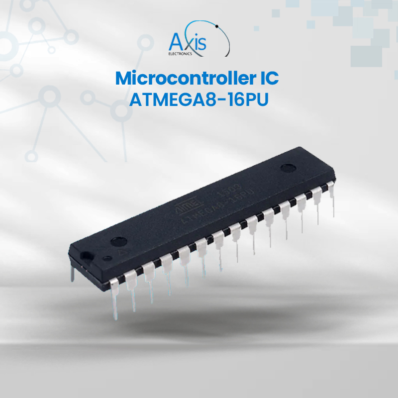 Microcontroller IC ATMEGA8-16PU – Axis Electronics Pvt Ltd
