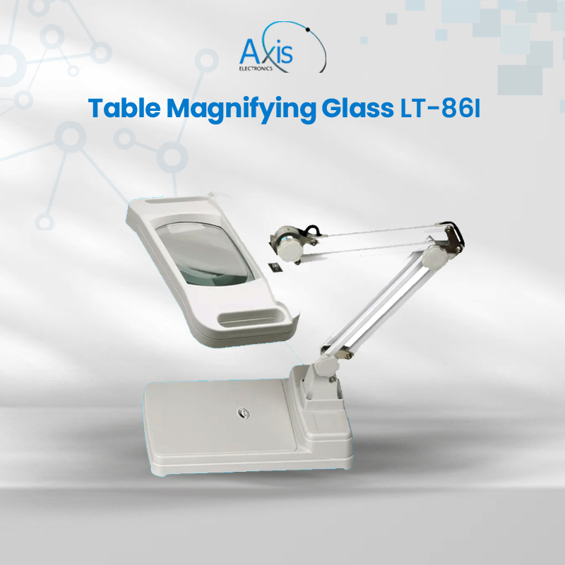 Table Magnifying Glass LT-86I – Axis Electronics Pvt Ltd