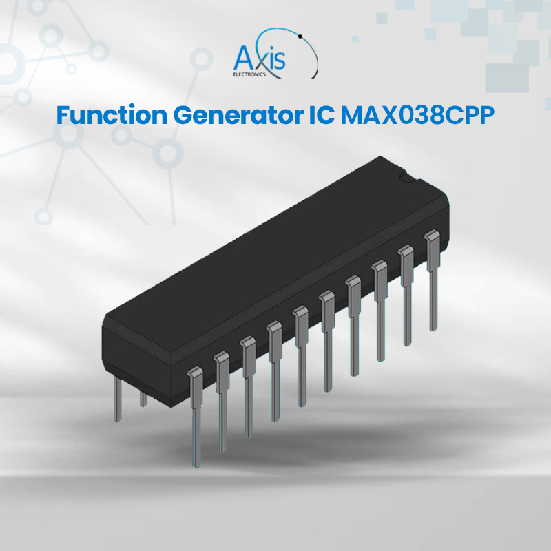 Function Generator IC MAX038CPP – Axis Electronics Pvt Ltd