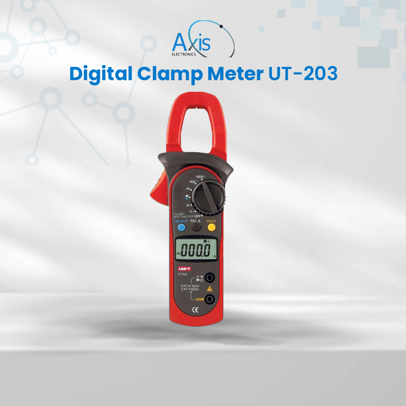 Digital Clamp Meter UT-203 – Axis Electronics Pvt Ltd