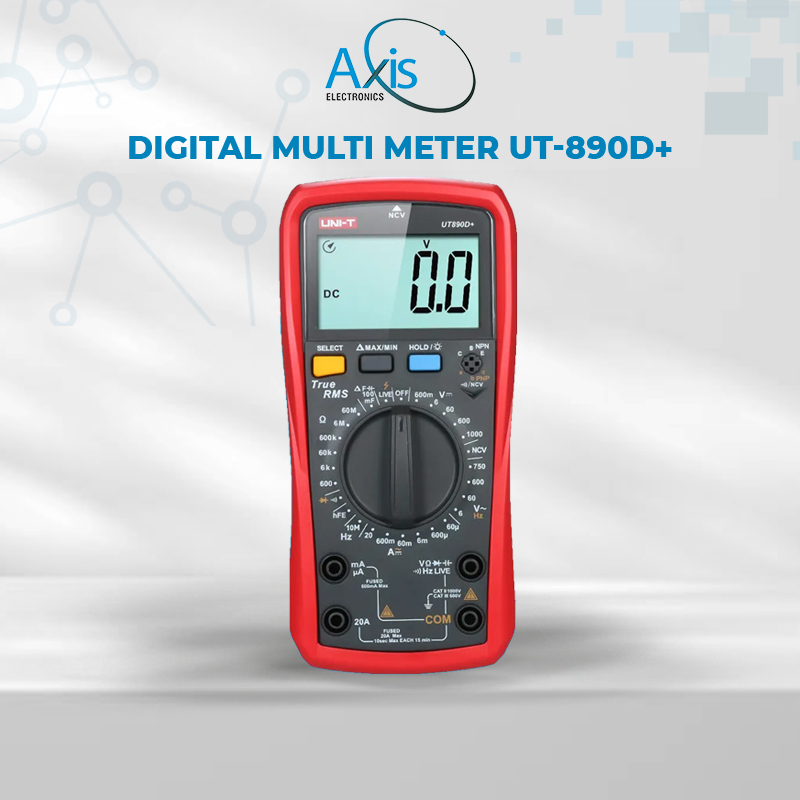 Digital Multi Meter UT-890D+ – Axis Electronics Pvt Ltd